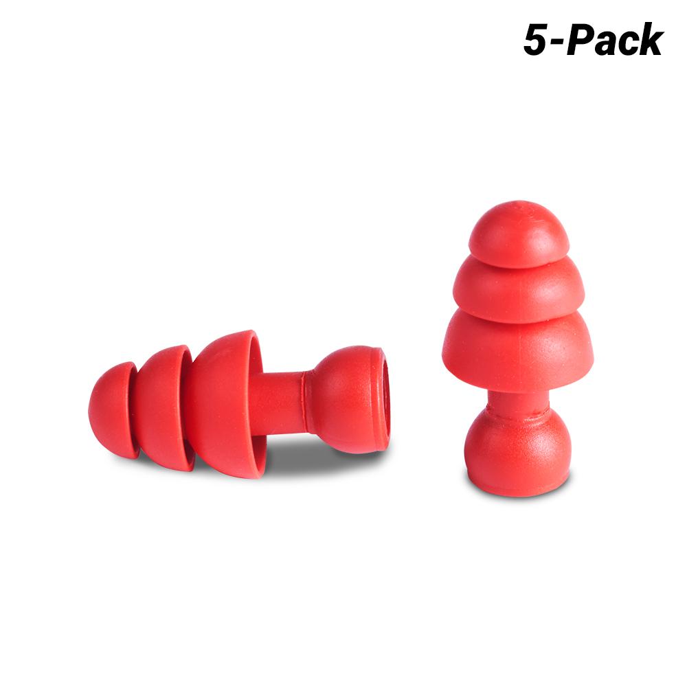 Milwaukee 48733205 5-Pack Replacement Flanged Ear Plugs