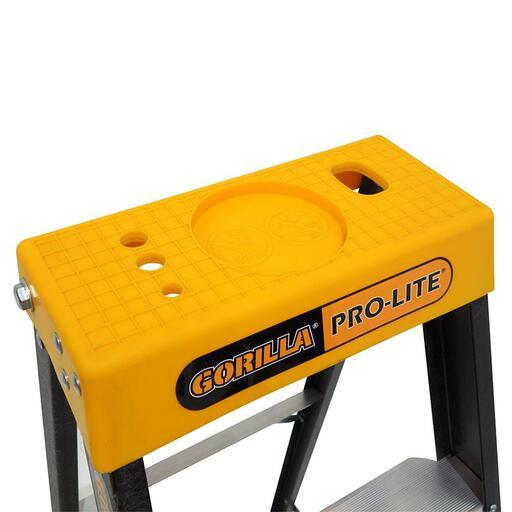 Gorilla FM006-PRO PRO-LITE 1.74m 150kg 6-Step Fibreglass Industrial ...