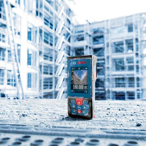 Bosch GLM 100-25 C (0.601.072.YK0) Red Beam 100m Laser Distance Measure