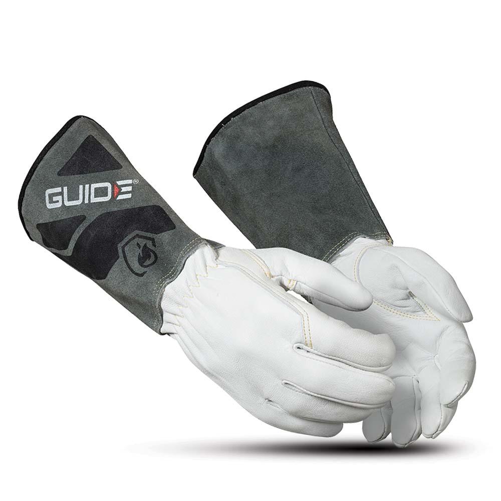 Guide G1270 Goat Grain Leather TIG Welding Gloves