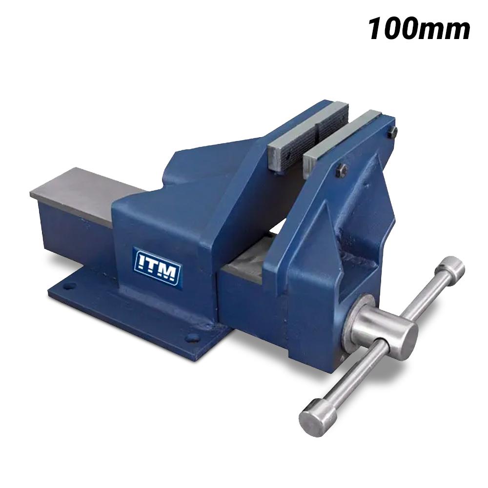 ITM TM104-100 100mm Offset Jaw Fabricated Steel Bench Vice