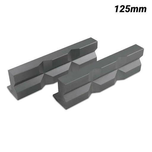 ITM TM121-125 125mm Aluminium Prism Face Soft Vice Jaws Magnetic