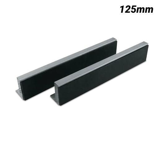 ITM TM121-125 125mm Aluminium Prism Face Soft Vice Jaws Magnetic