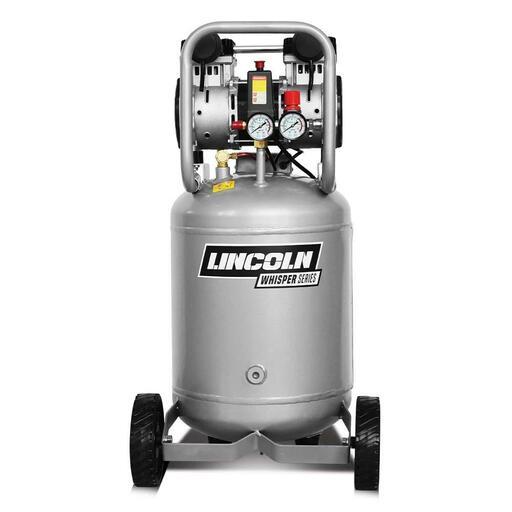 Lincoln VT50LW 2200W 3.0HP 50L Silver Series Vertical Oil Free Silent ...