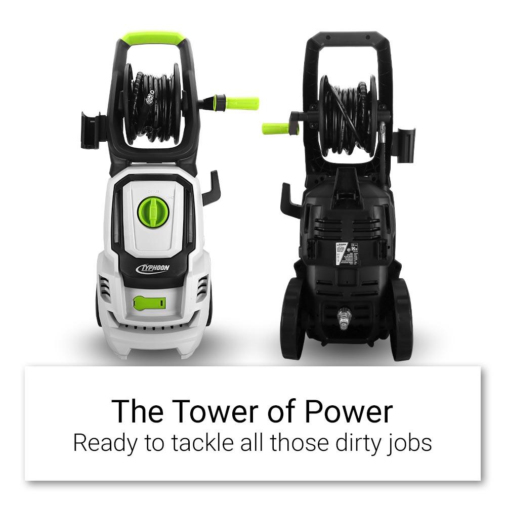 Typhoon TEPW2000 2.0kW 3280PSI High Pressure Washer with Turbo Head