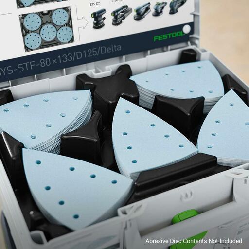 Festool SYS-STF-80x133/D125/Delta (576781) Systainer3 SYS 1 Storage Box ...