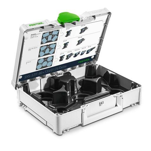 Festool SYS-STF-80x133/D125/Delta (576781) Systainer3 SYS 1 Storage Box ...