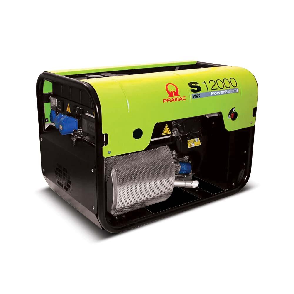 Pramac S12000 (PD123TH200V) 13.9kVA Three Phase Electric Start Petrol ...