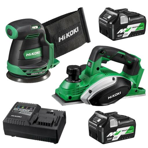 HiKOKI KC36DC(HRZ) 36V 2.5Ah Li-ion Cordless Brushless MultiVolt 2pce Combo Kit