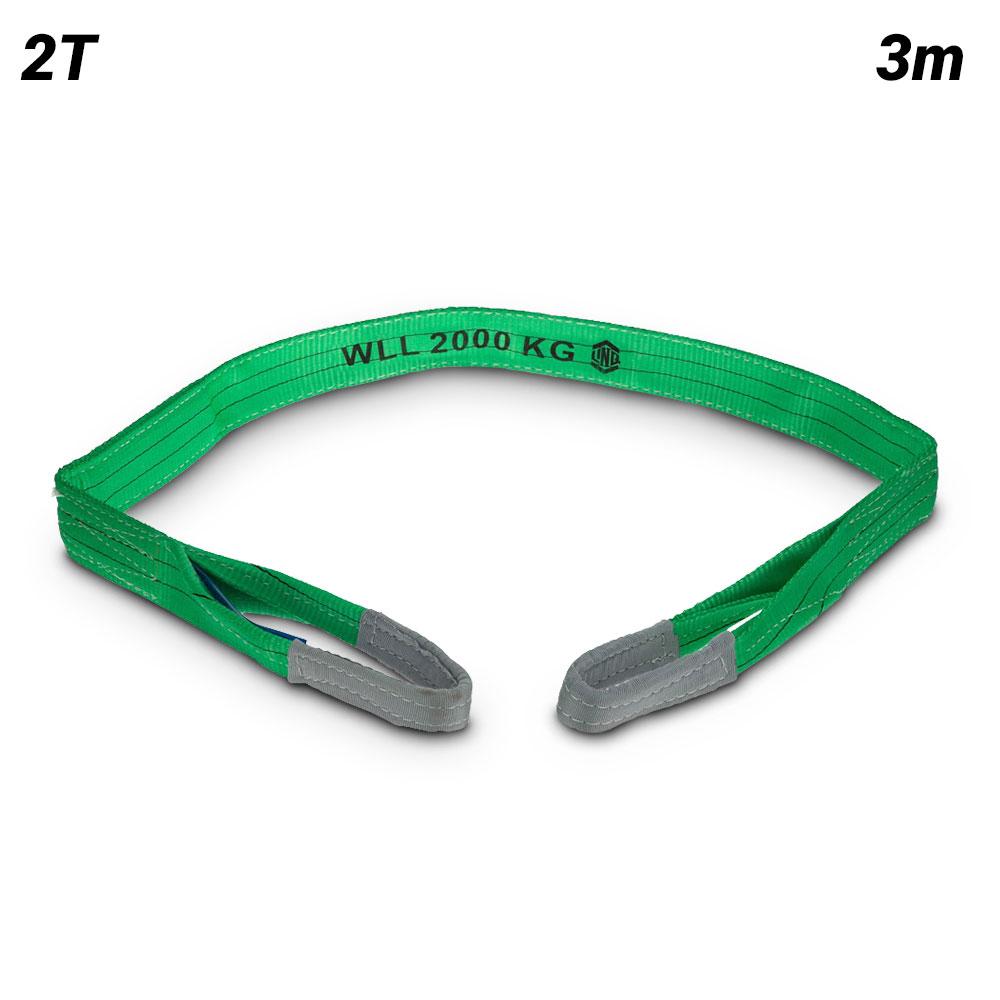 LINQ SF02030 2T 3m Flat Sling
