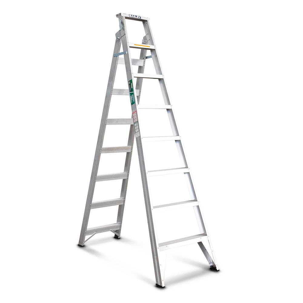 Bailey FS13434 2.4m-4.4m 150kg Dual Purpose 8 Step Aluminium Step Ladder