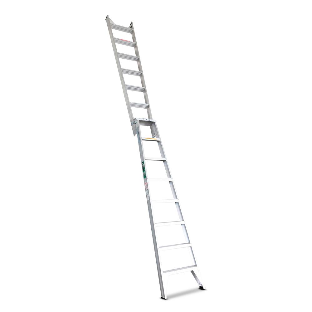 Bailey FS13434 2.4m-4.4m 150kg Dual Purpose 8 Step Aluminium Step Ladder