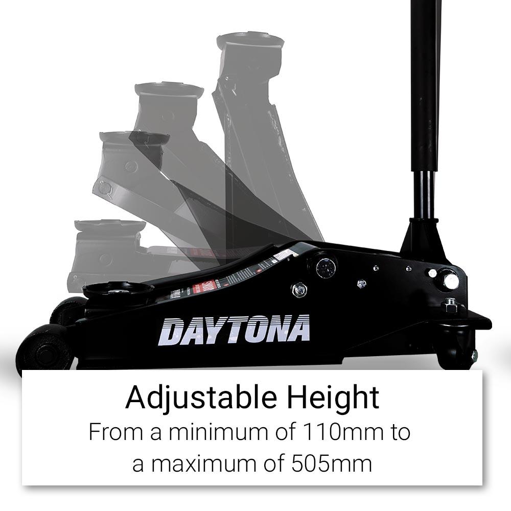 Daytona DLP3000 3000kg Low Profile Garage Jack