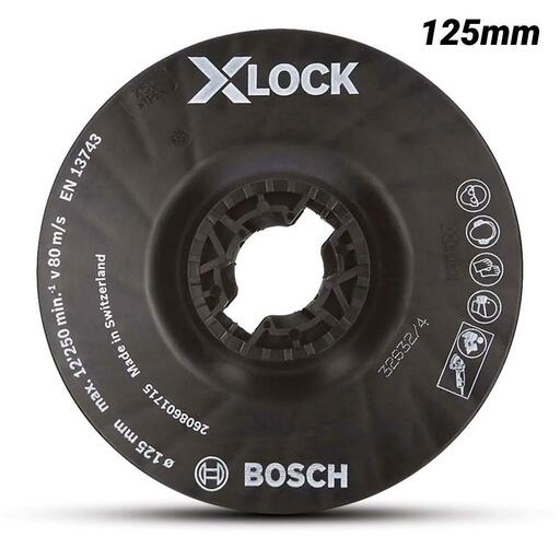 Bosch X-LOCK 125 MM MEDIUM (2.608.601.715) 125mm (5") X-LOCK Medium ...