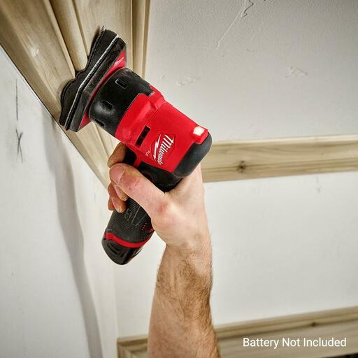 Milwaukee M12FDSS0 12V Li-ion Cordless Fuel Orbital Detail Sander ...
