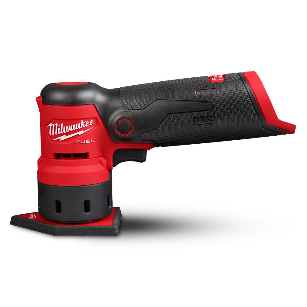Milwaukee M12FDSS0 12V Li-ion Cordless Fuel Orbital Detail Sander ...