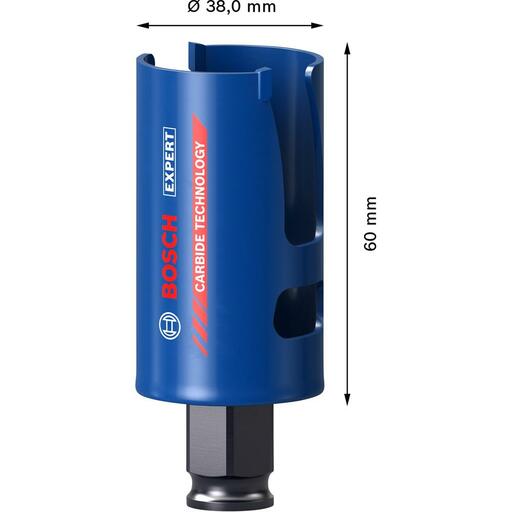 Bosch 2.608.900.458 EXPERT 38mm x 60mm Construction Material Hole Saw