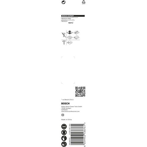 Bosch 2.608.900.583 EXPERT 12mm x 90mm x 150mm Hex-9 Multi-Construction ...