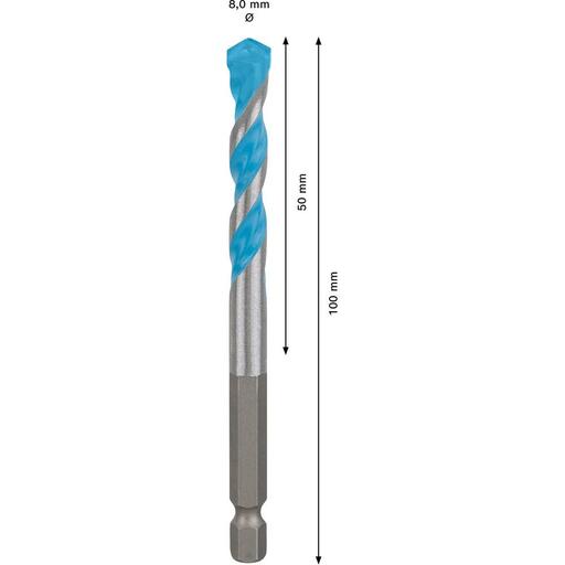 Bosch 2.608.900.584 EXPERT 3pce Hex-9 Multi-Construction Drill Bit Set