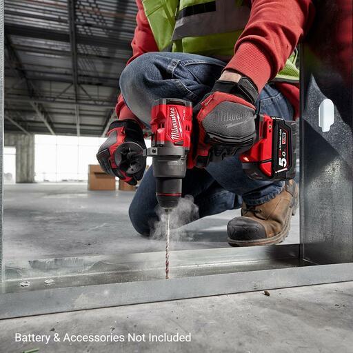 Milwaukee M18FPD30 18V Li-ion Cordless Brushless FUEL GEN 4 13mm Hammer ...