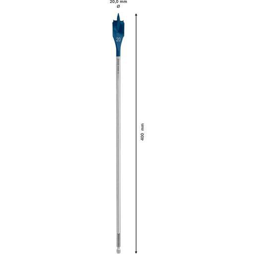Bosch 2.608.900.347 EXPERT 20mm x 400mm Self Cut Speed Spade Drill Bit