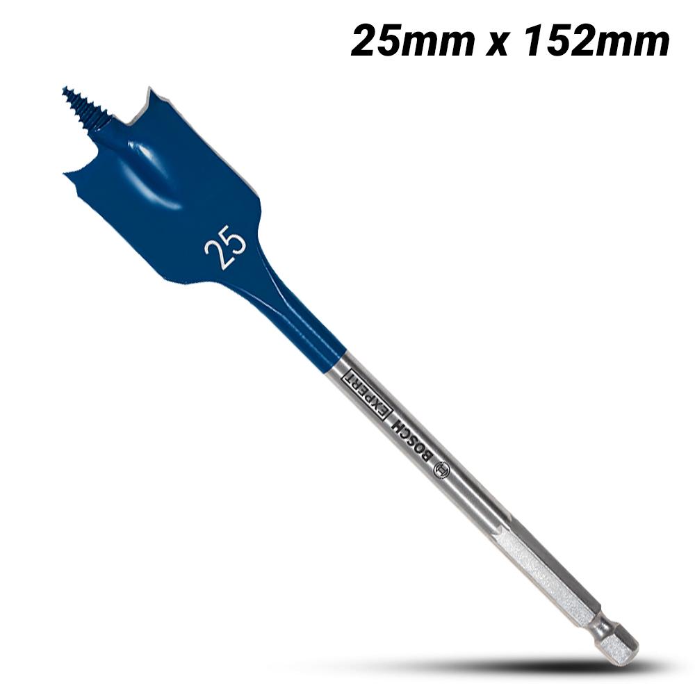 Bosch 2.608.900.322 EXPERT 25mm x 152mm Self Cut Speed Spade Drill Bit