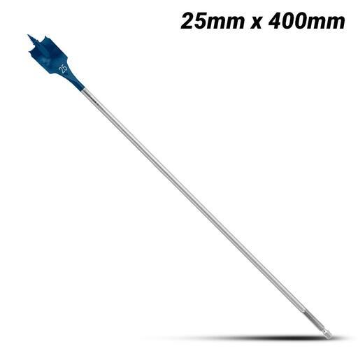 Bosch 2.608.900.350 EXPERT 25mm x 400mm Self Cut Speed Spade Drill Bit
