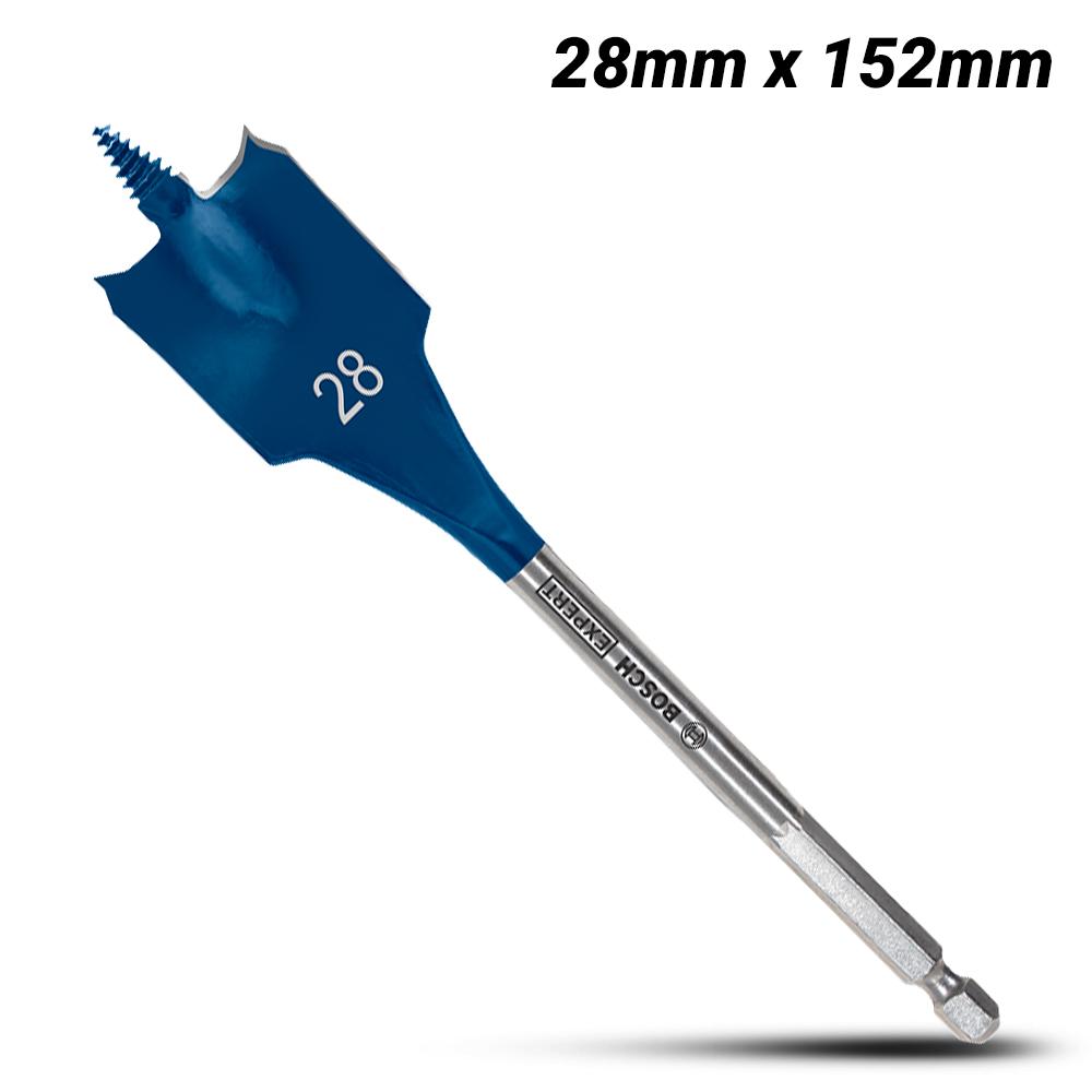 Bosch 2.608.900.324 EXPERT 28mm x 152mm Self Cut Speed Spade Drill Bit