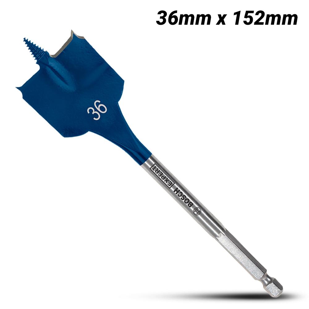 Bosch 2.608.900.328 EXPERT 36mm x 152mm Self Cut Speed Spade Drill Bit