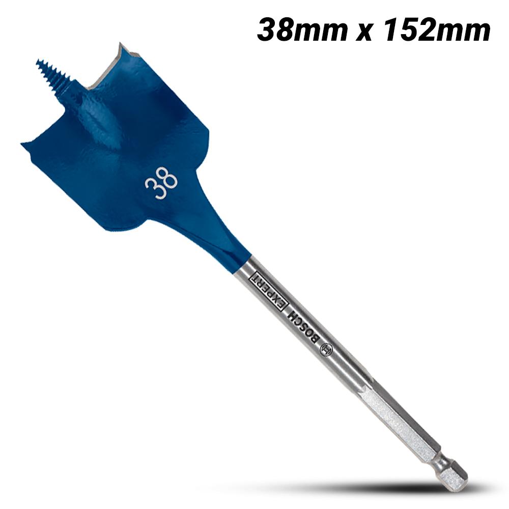 Bosch 2.608.900.329 EXPERT 38mm x 152mm Self Cut Speed Spade Drill Bit