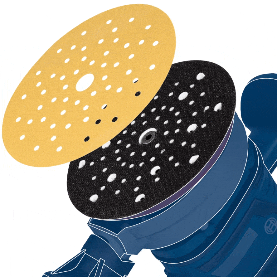 Bosch 2.608.900.822 EXPERT 6-Pack 150mm (6”) 60-240 Grit C470 Sandpaper Sanding Disc