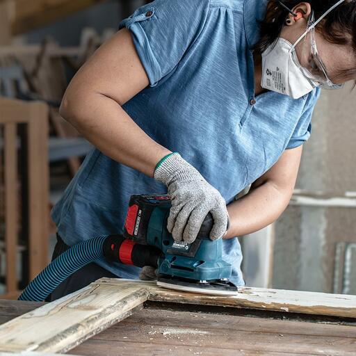 Bosch 2.608.900.895 EXPERT 10-Pack 115mm x 107mm 240 Grit C470 Sanding ...