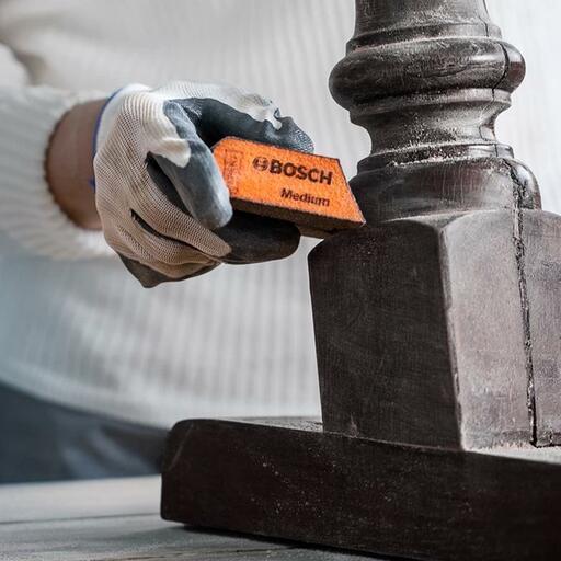 Bosch 2.608.901.174 EXPERT 3-Pack 69mm x 97mm x 26mm Medium, Fine ...