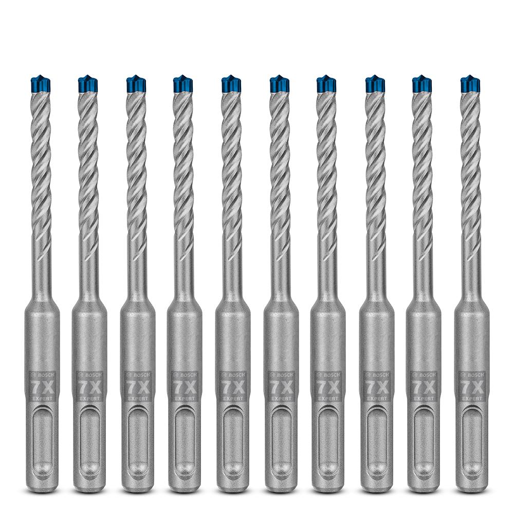Bosch 2.608.900.159 EXPERT 10-Pack 6mm x 50mm x 115mm SDS Plus-7X ...