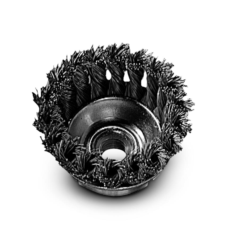 Bosch 1.608.622.029 75mm Knotted 0.5mm Steel Wire Cup Brush