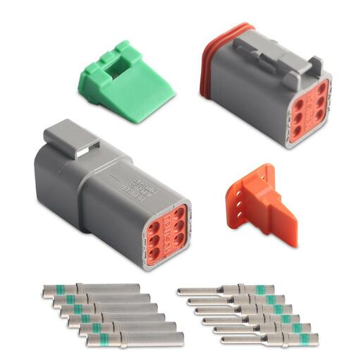 Daytona DCON2P Deutsch Weatherproof 2 Pin DT Connector Kit