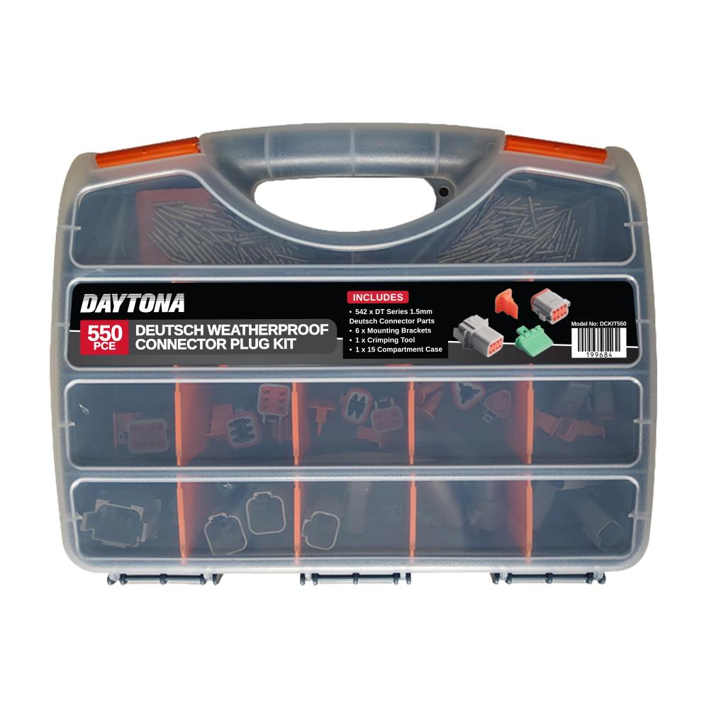 Daytona DCKIT550 550pce Deutsch Weatherproof Connector Plug Kit