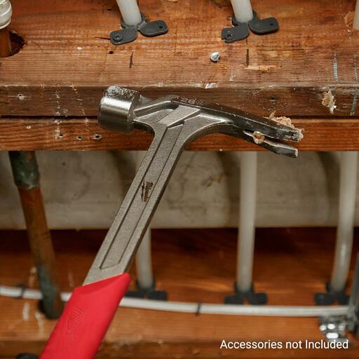 Milwaukee 48229029A 28oz Milled Face Steel Framing Hammer