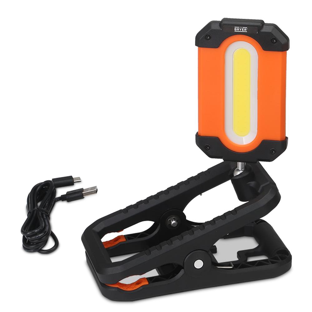 Bayer B1000PL 10W 1000LM Rechargeable Portable Compact LED Work Light