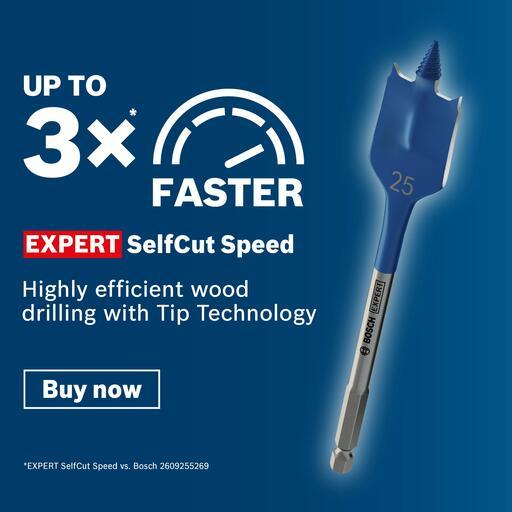 Bosch 2.608.900.336 EXPERT 13pce 10mm-32mm Self Cut Speed Spade Drill ...