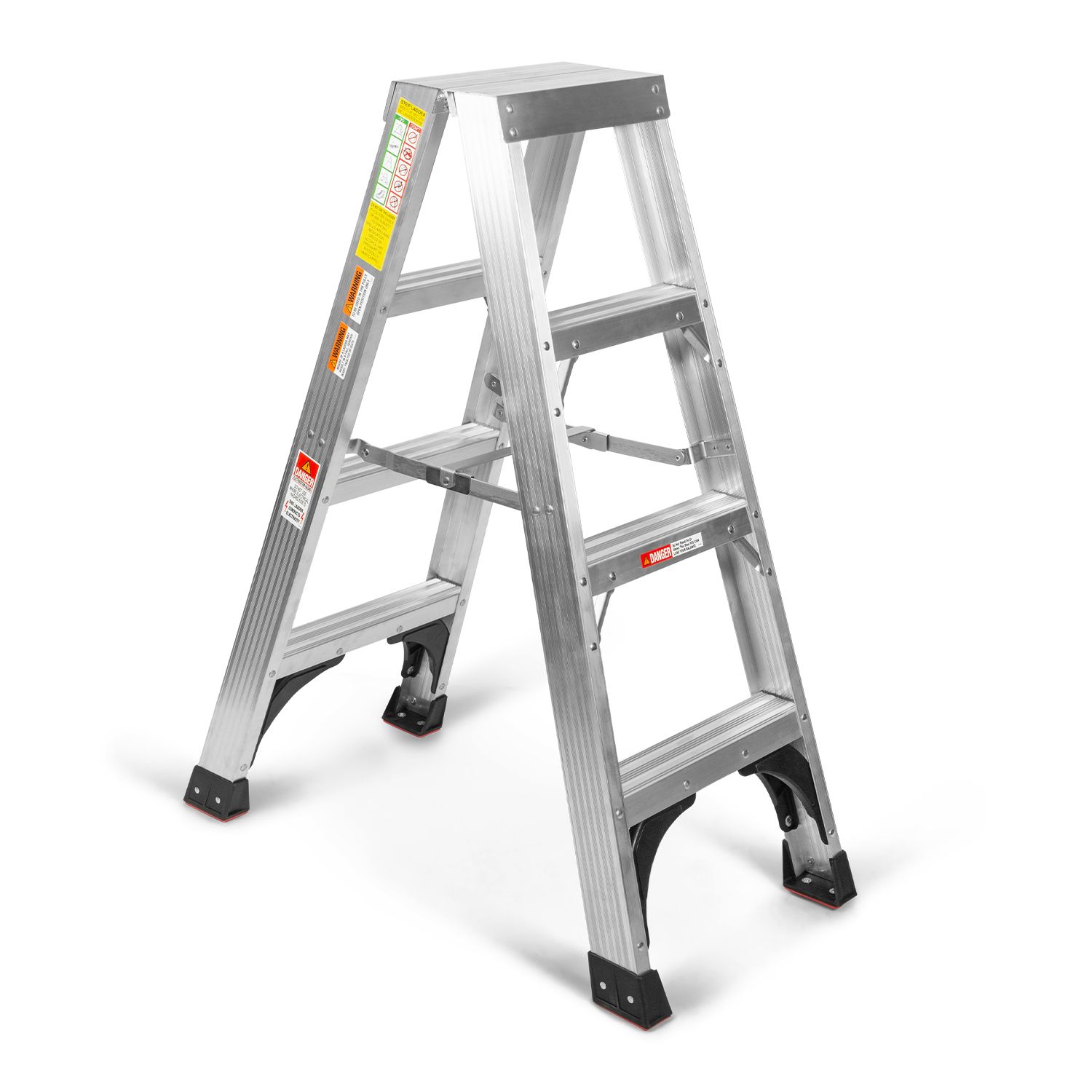 Climbrite CAL3S 3-Step Aluminium Double Sided Step Ladder