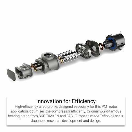 Compressor Systems SCR10 APM TD 7.5kW (10HP) Variable Speed Drive ...