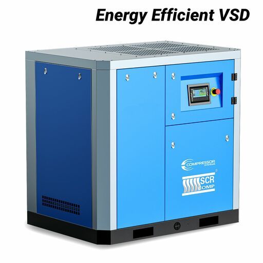 Compressor Systems SCR20 PM2 15kW (20HP) Variable Speed Drive Rotary ...