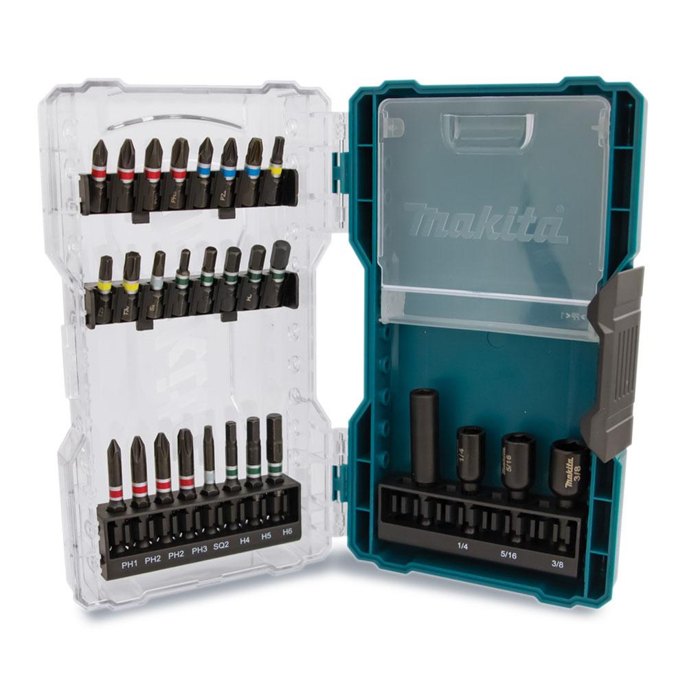 Makita E-12625 28pce Impact Driver Bit Set