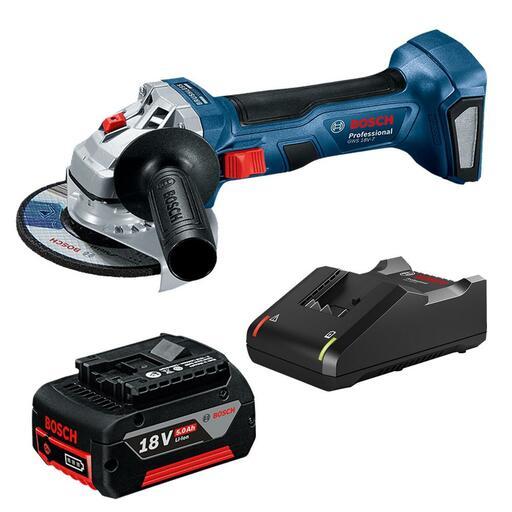 Bosch 0.615.990.M79 18V 5.0Ah Li-ion Cordless Brushless 125mm (5 ...