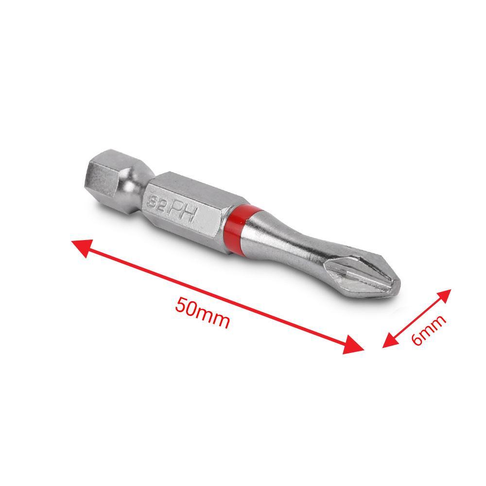 Xtorque PH150 PH1 50mm Phillips Head Torsion Driver Bit - 2 Pack
