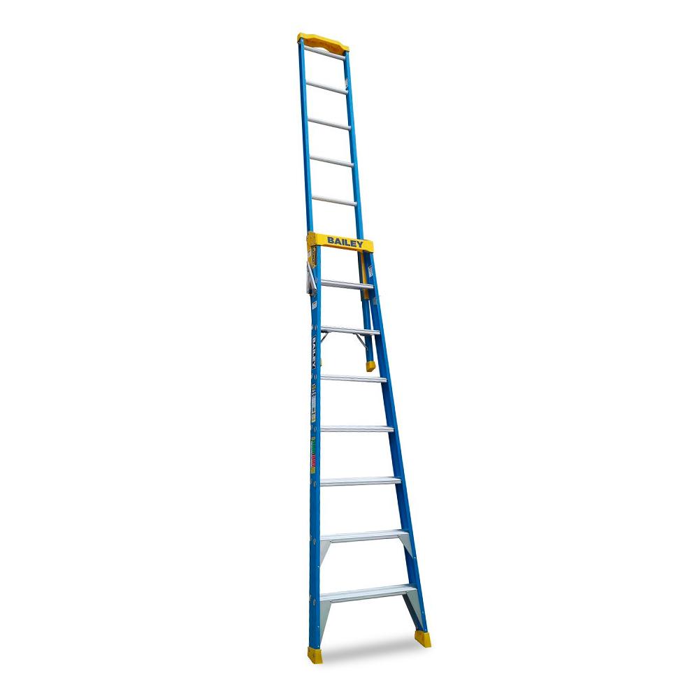 Bailey FS13987 8 Step 2.4m-4.1m 150kg Fibreglass Punchlock Step ...