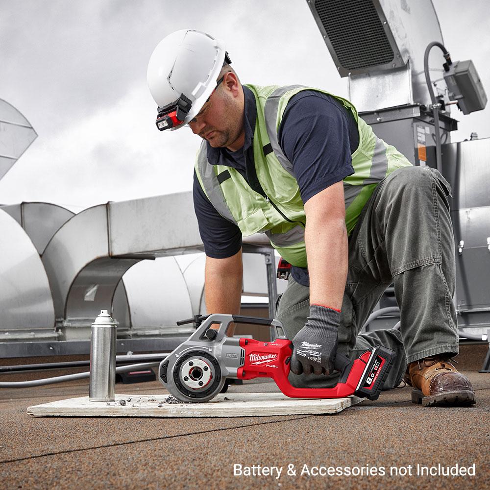 Milwaukee M18FPT1140C 18V Li-ion Cordless Fuel ONEKEY Compact Pipe ...