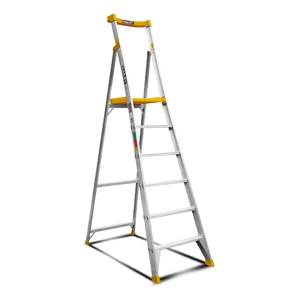 Bailey FS13935 6 Step 1.8m 170kg Aluminium Punchlock Platform Ladder