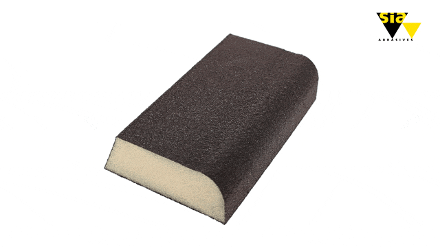 Sia Abrasives F03E00R8EP 10-Pack 69mm x 98mm Fine Foam Sanding Block